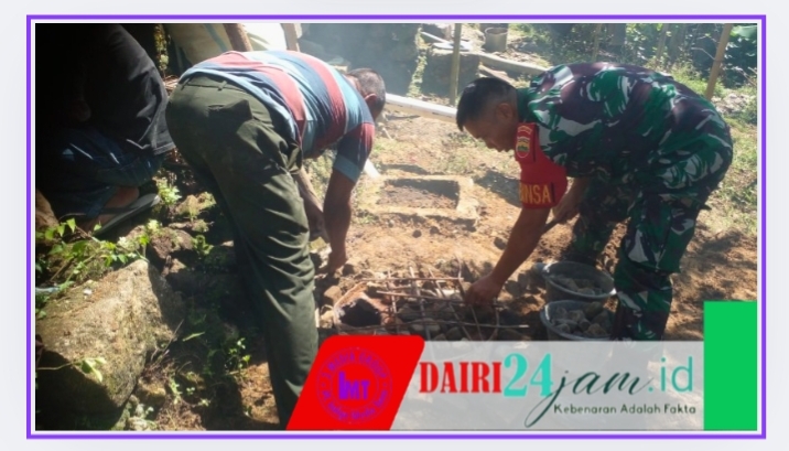 Wujudkan Lingkungan Bersih Dan Sehat, Babinsa Koramil 01 Sumbul Bantu ...